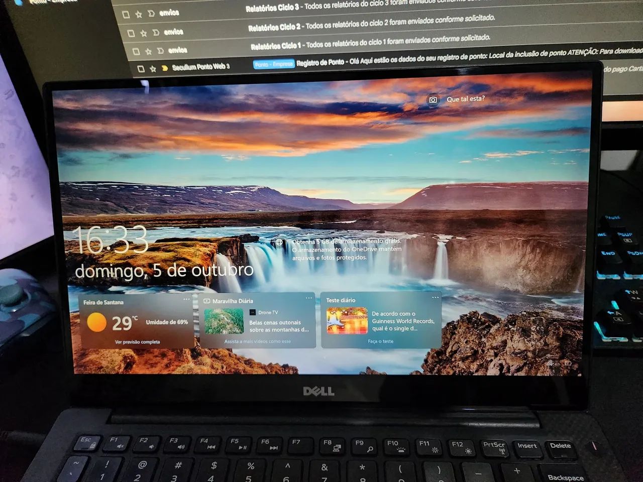Notebook Dell Xps 13 - Com Touchscreen funcionando perfeitamente ...