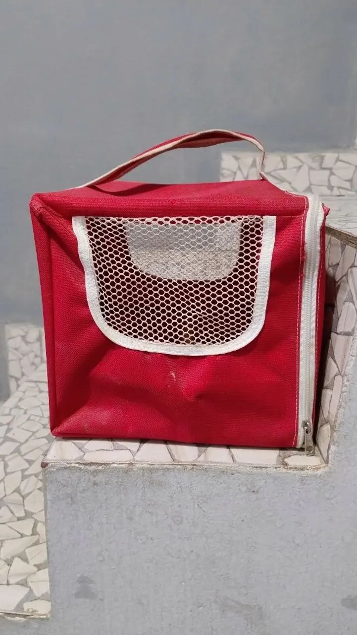 Caixa de Transporte para Calopsita Animalíssimo Vermelho ou similar ...