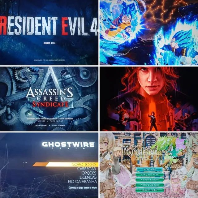 XBOX SERIES X 1TB TOP + vários jogos! Curta o 4K REAL! Estudo TROCAS ...