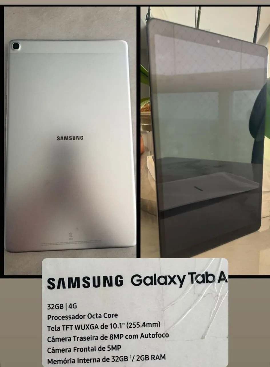 "tablet samsung galaxy tab a 32gb" - Tablets e E-Readers no Brasil