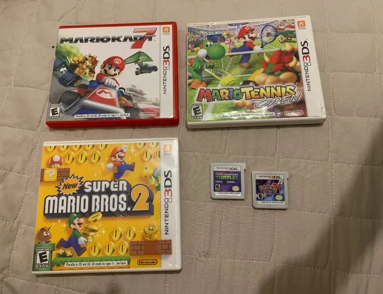 Nintendo 3DS - Mario Kart, New Super Mario Bros. - Jogos de Vídeo Game ...