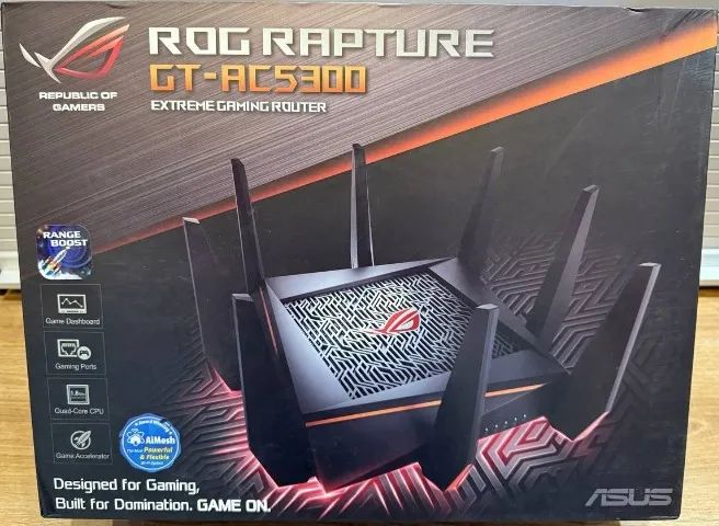 Roteador Asus ROG Rapture GT-AC5300 - Conectividade e Dispositivos de ...