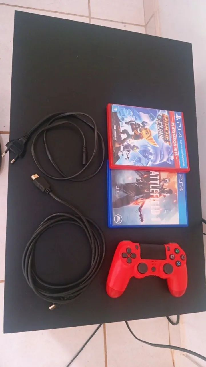 Vendo ps4 slim novíssimo - Consoles de Vídeo Game - Monte Aprazível ...