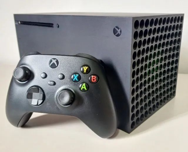 XBOX SERIES X 1TB TOP + vários jogos! Curta o 4K REAL! Estudo TROCAS ...