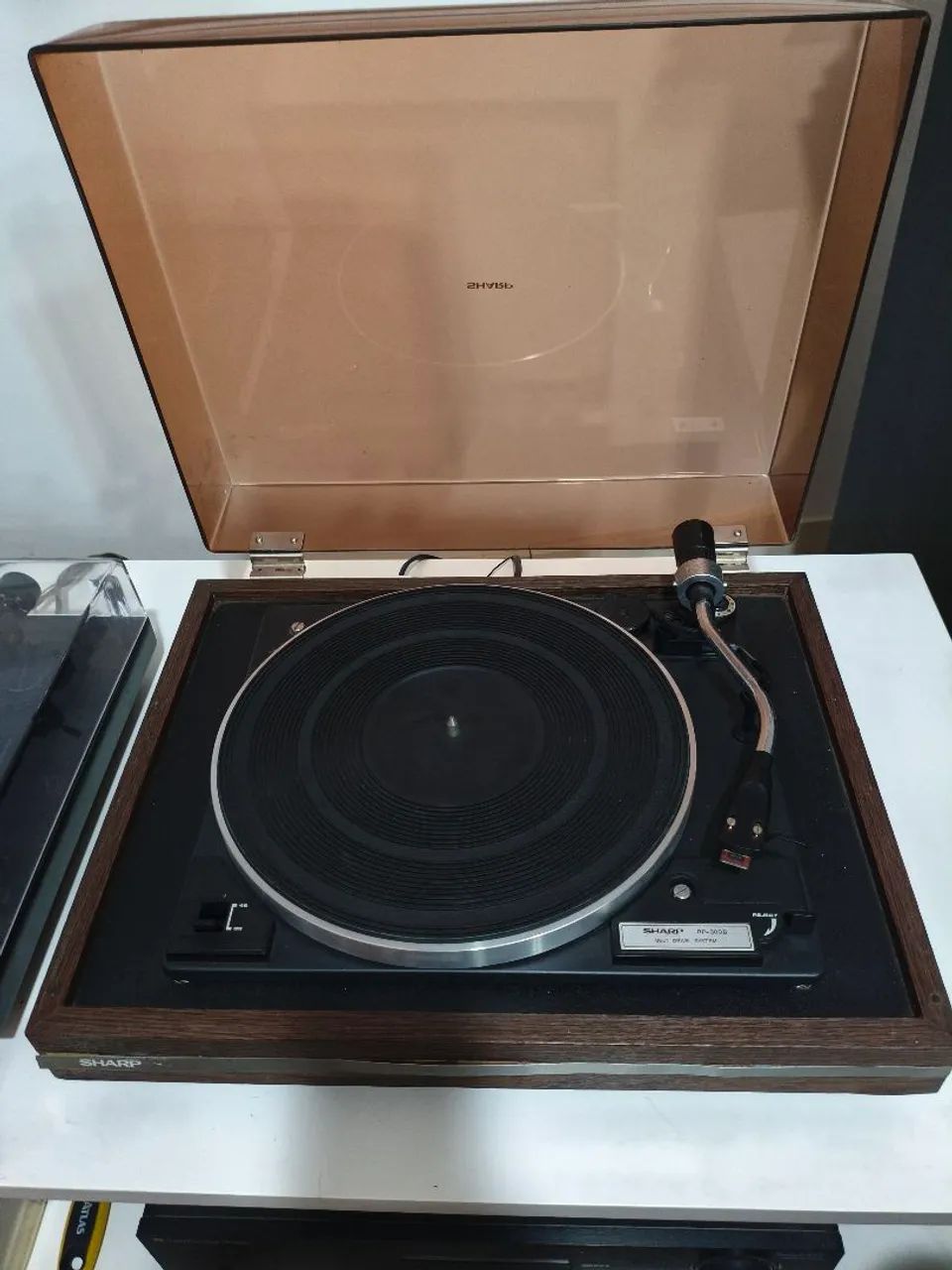 Toca disco Sharp RP 300B, revisado, com manual original! Estado de novo ...