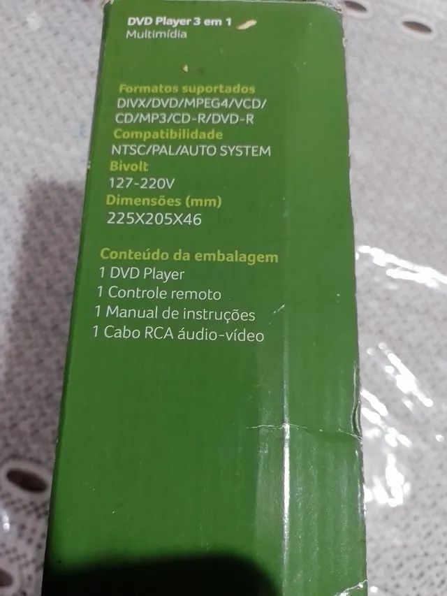 "aparelho dvd multilaser" no Brasil