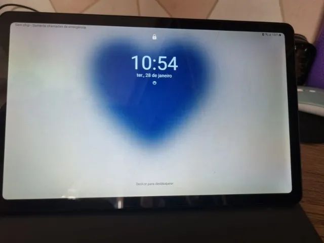 Tablet Samsung Galaxy Tab S6 Lite COM 2 CAPAS + TECLADO + CANETA ...