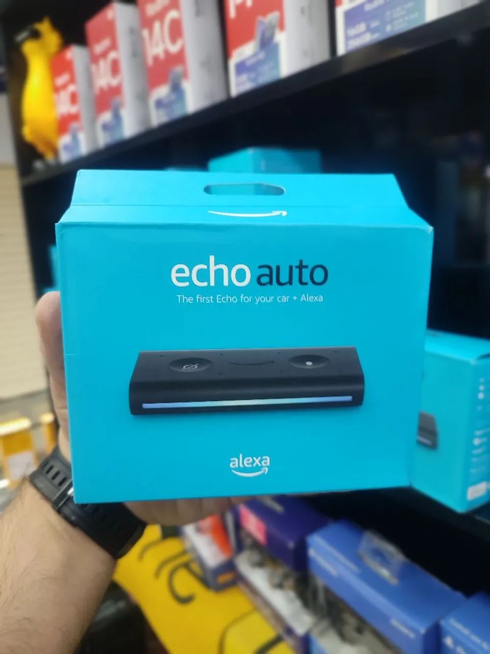 Alexa Echo Auto - Alexa para seu carro - Casa Inteligente - Zona Industrial (Guará), Brasília ...