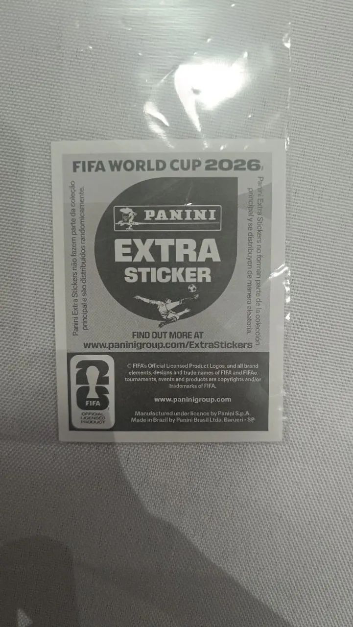 Figurinha Panini Extra Sticker - Regular - Kylian Mbappe - FIFA Word ...