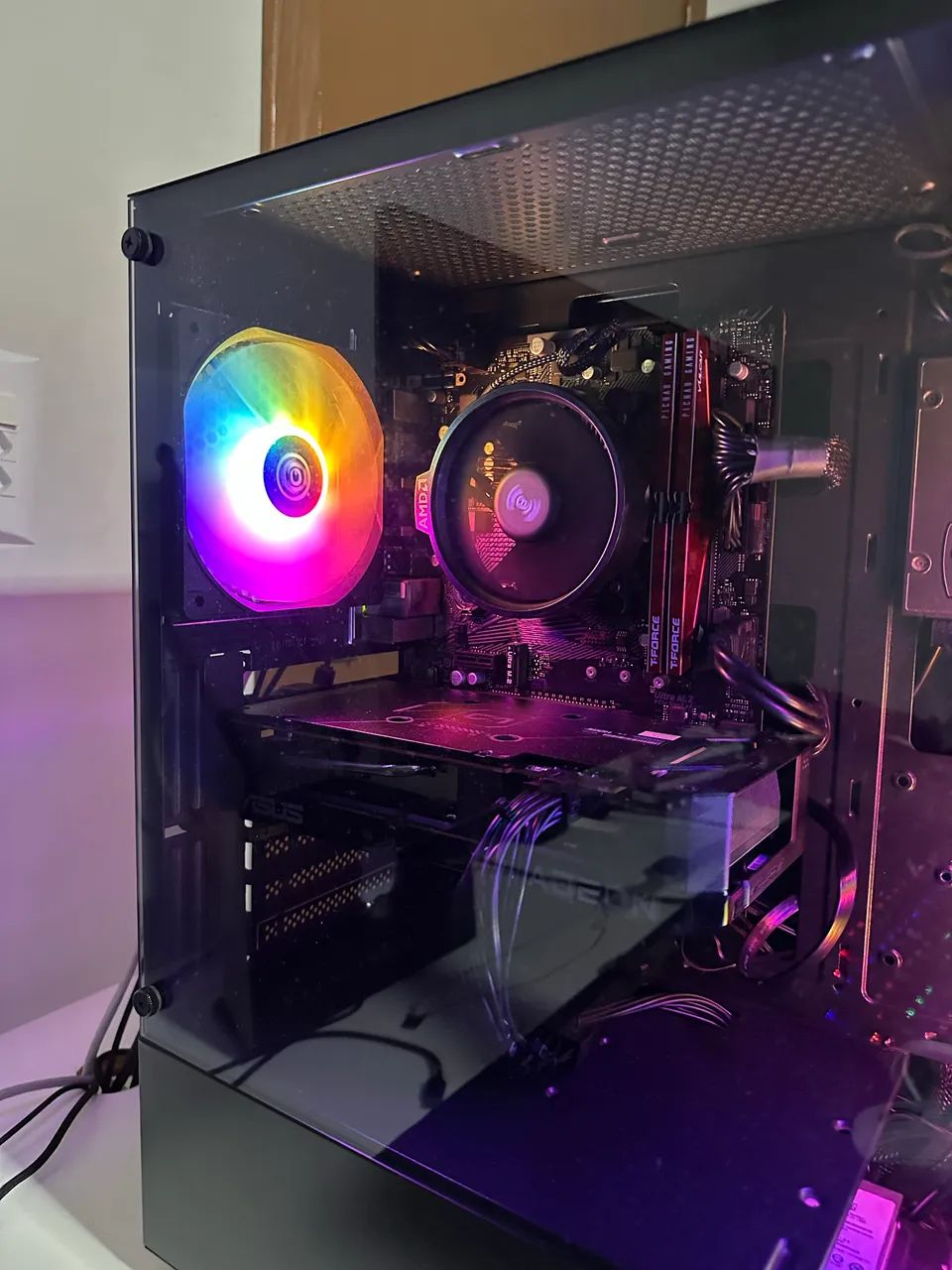 PC Gamer Ryzen 5 e RX 7600 - Computadores e Desktops - Coloninha ...