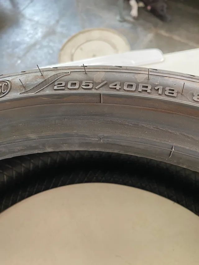 "pneu 205 40 r18" no Brasil