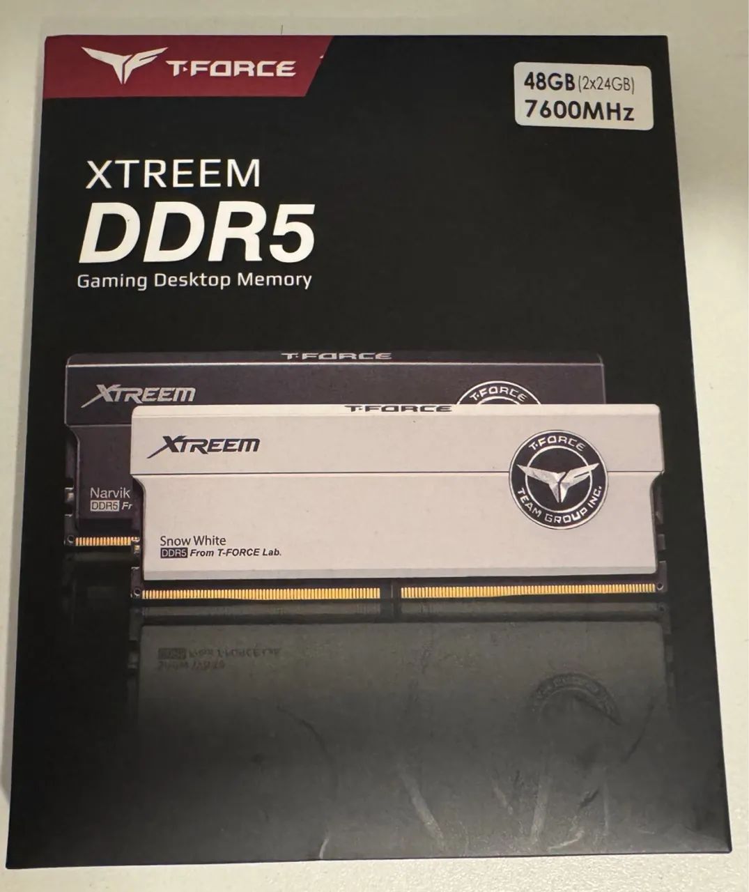 Memória RAM TForce XTREEM DDR5 48GB 7600MHz - Memória RAM - Brooklin ...