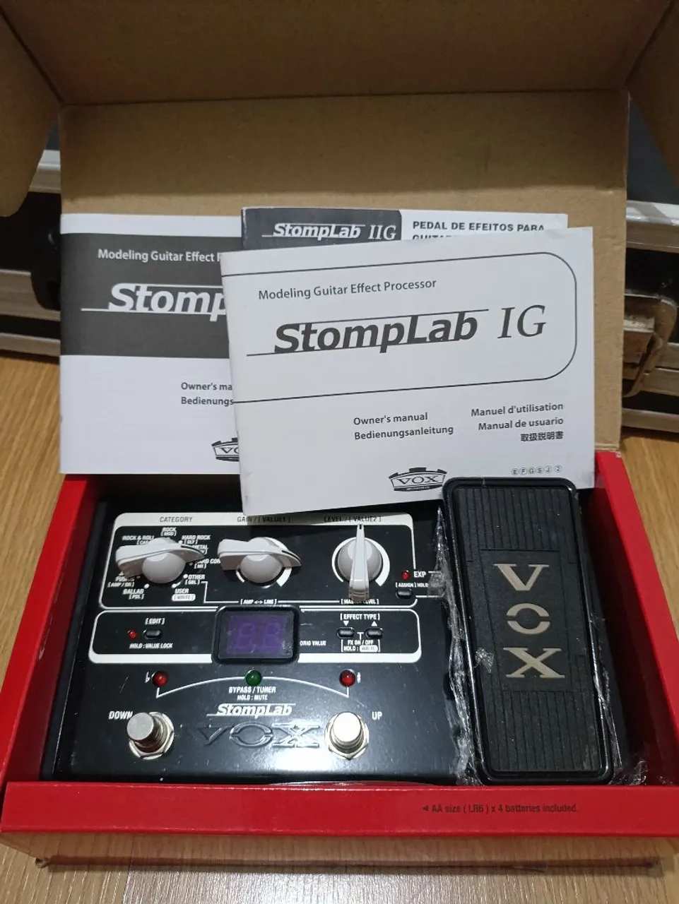 "pedaleira guitarra" - Instrumentos musicais no Brasil