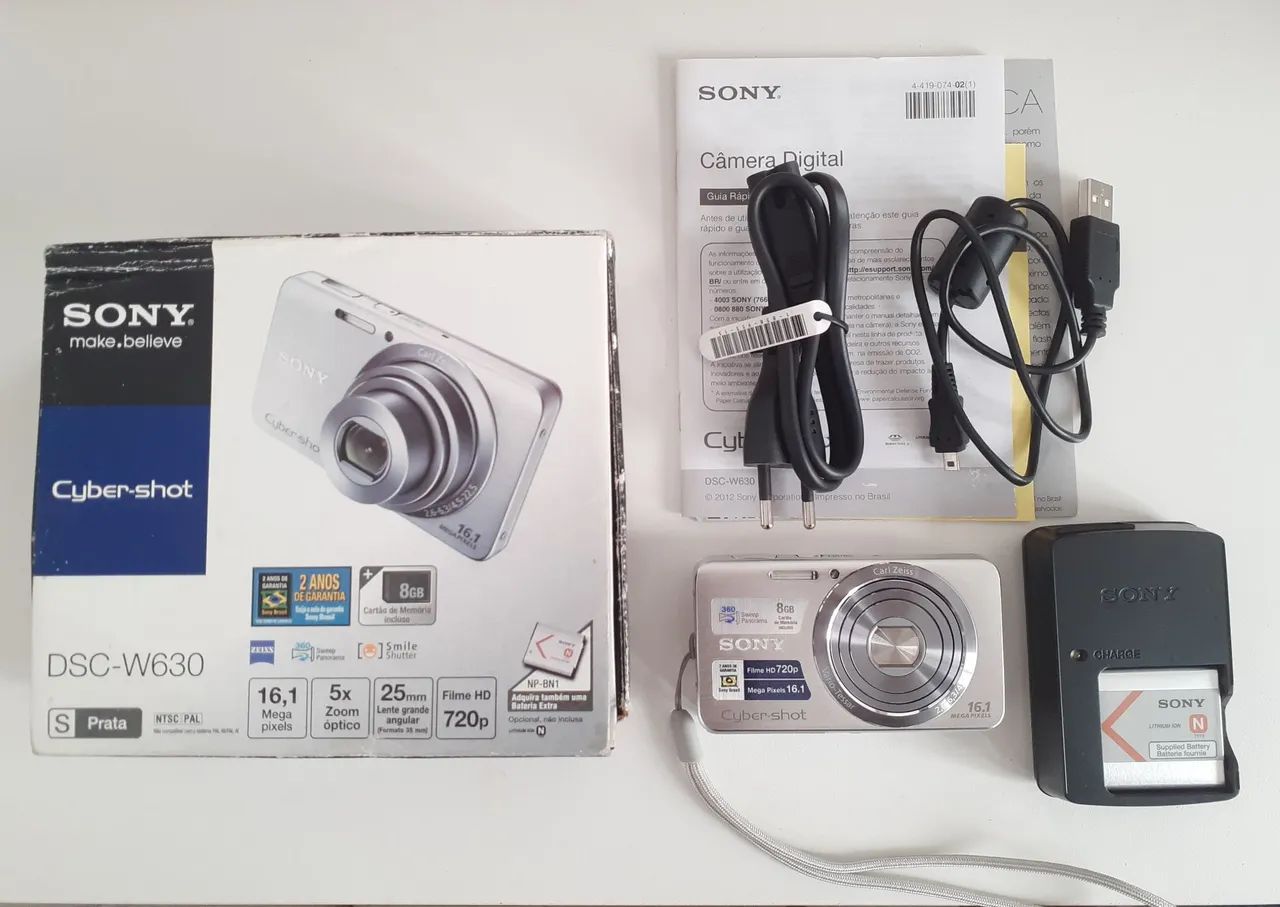 Camera digital Sony Cyber-shot DSC W630 - 16.1MP (ULTIMA UNIDADE ...