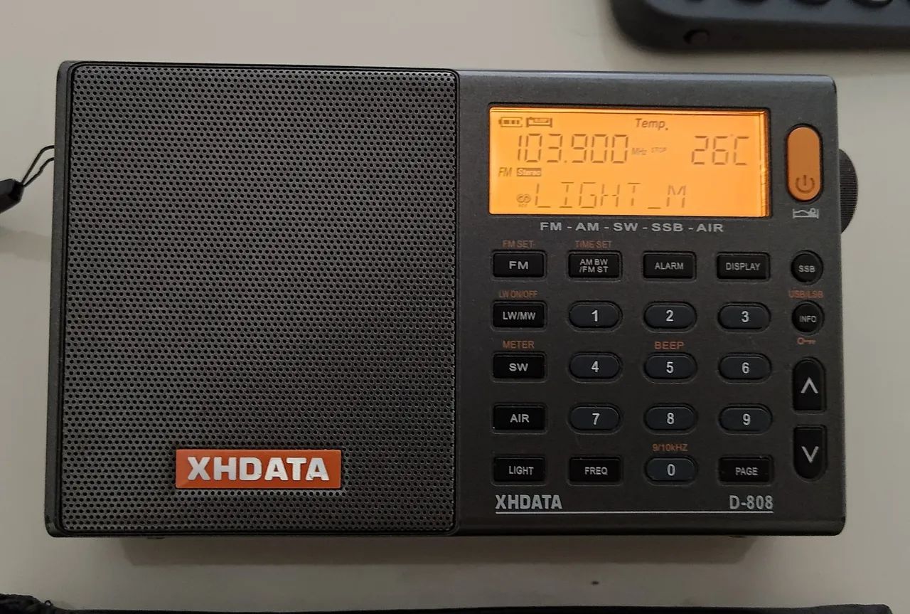 Rádio AM/FM/SW/SSB/AIR XHDATA D-808 - Aparelhos de Som - Minaslândia (P Maio), Belo Horizonte ...