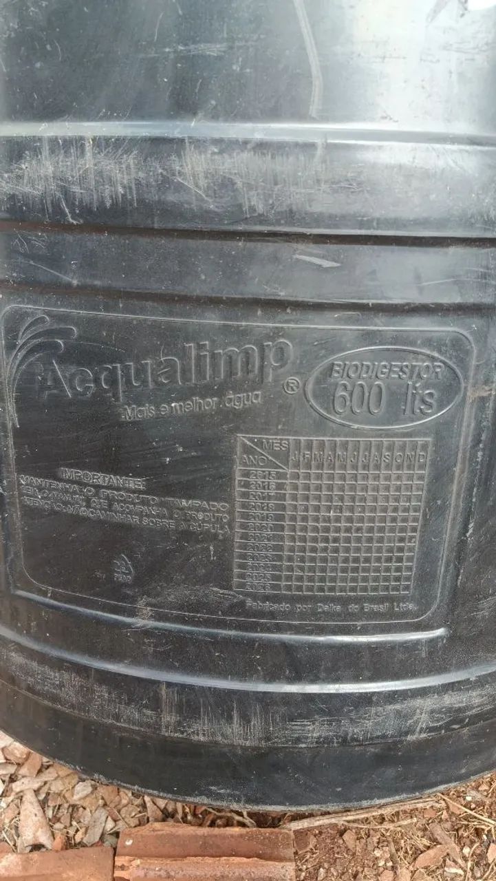 Biodigestor vendo metade do preço - Instalações Elétricas e Hidráulicas ...