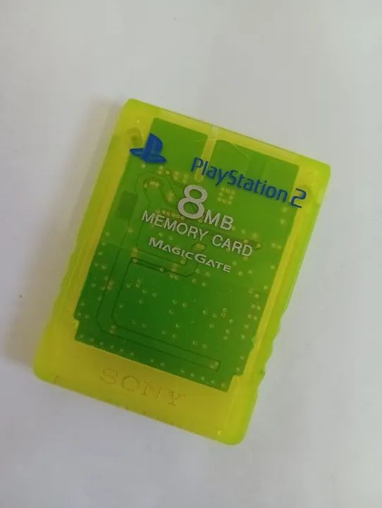 Memory Card 8MB Playstation 2 - MagicGate - Usado - Peças e Acessórios ...