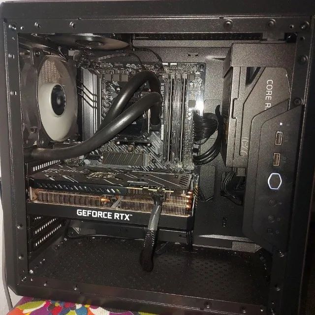 PC Gamer Nvidia GeForce RTX 3070 Ryzen 5 16GB 1TB Water Cooler Fonte ...