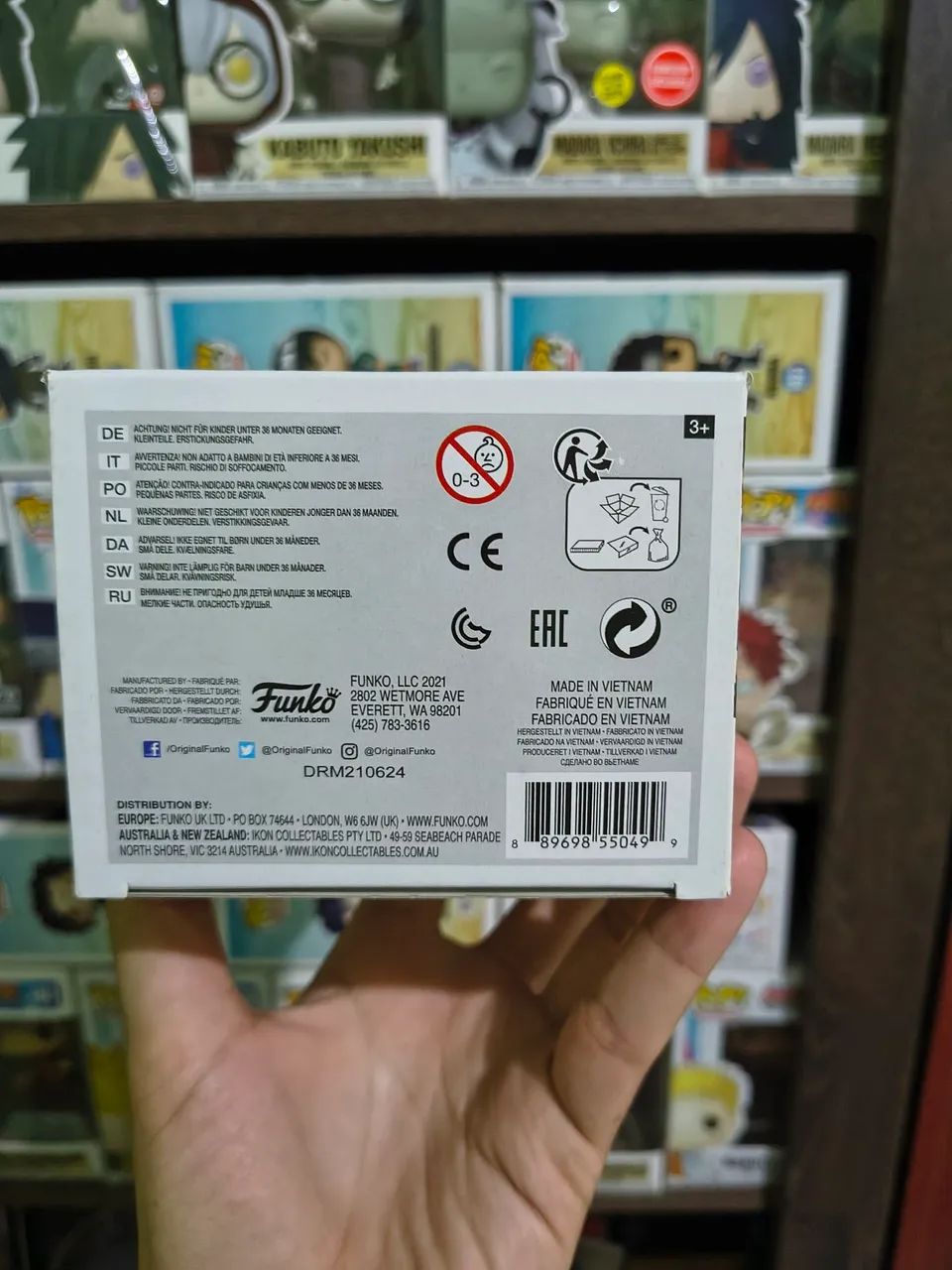 Funkos Pops - Naruto Sixth Path Sage 932 e Sasuke Rinnegan 1023 ...