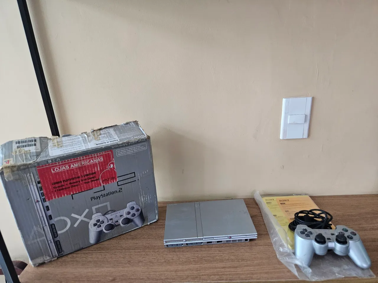 "playstation 2 slim" no Brasil