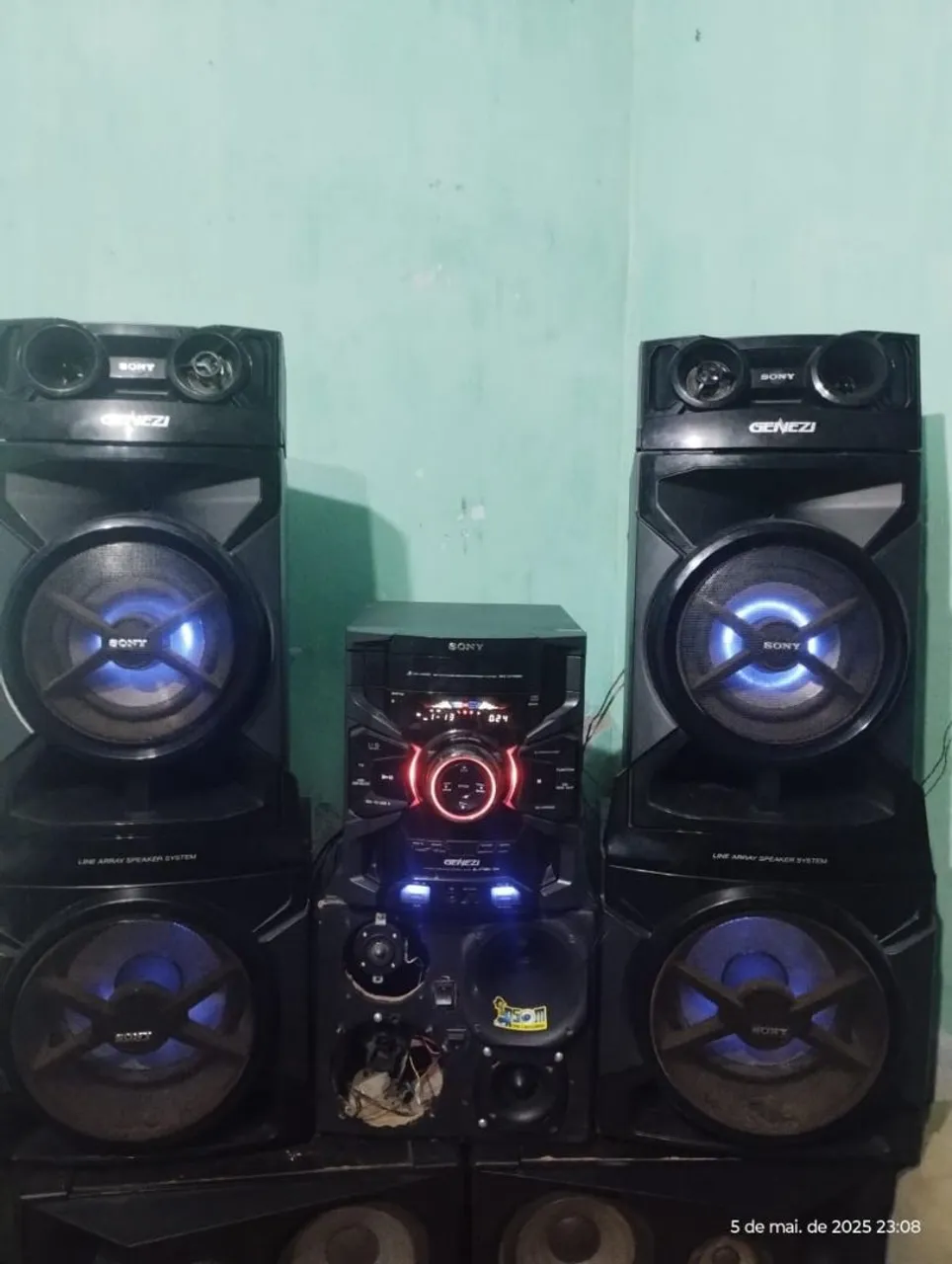 "aparelho de som sony genezi" - Aparelhos de Som no Brasil