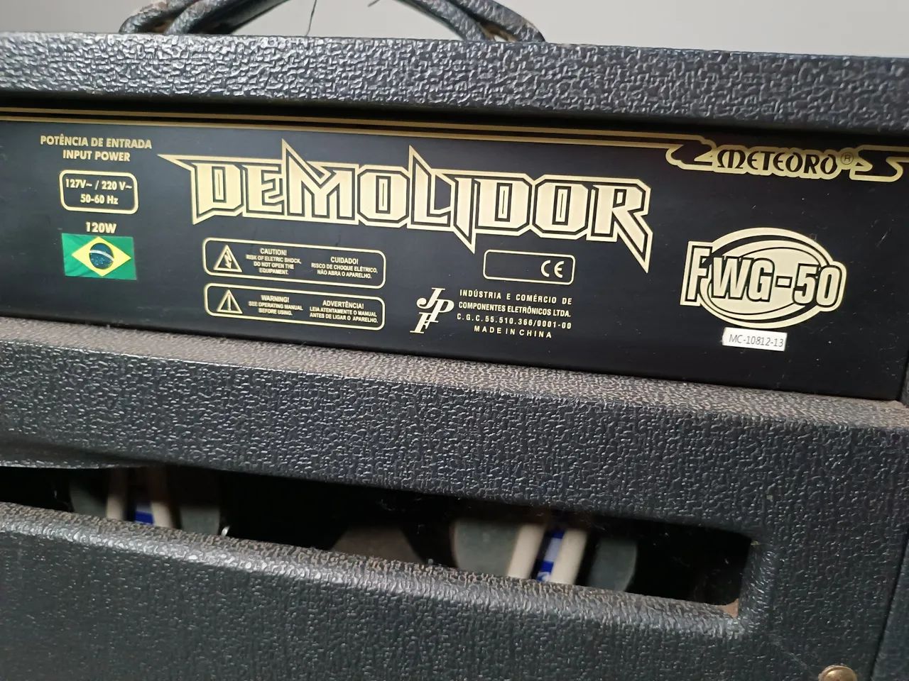 Amplificador Meteoro Demolidor FWG-50 - 50 Watts - Instrumentos ...