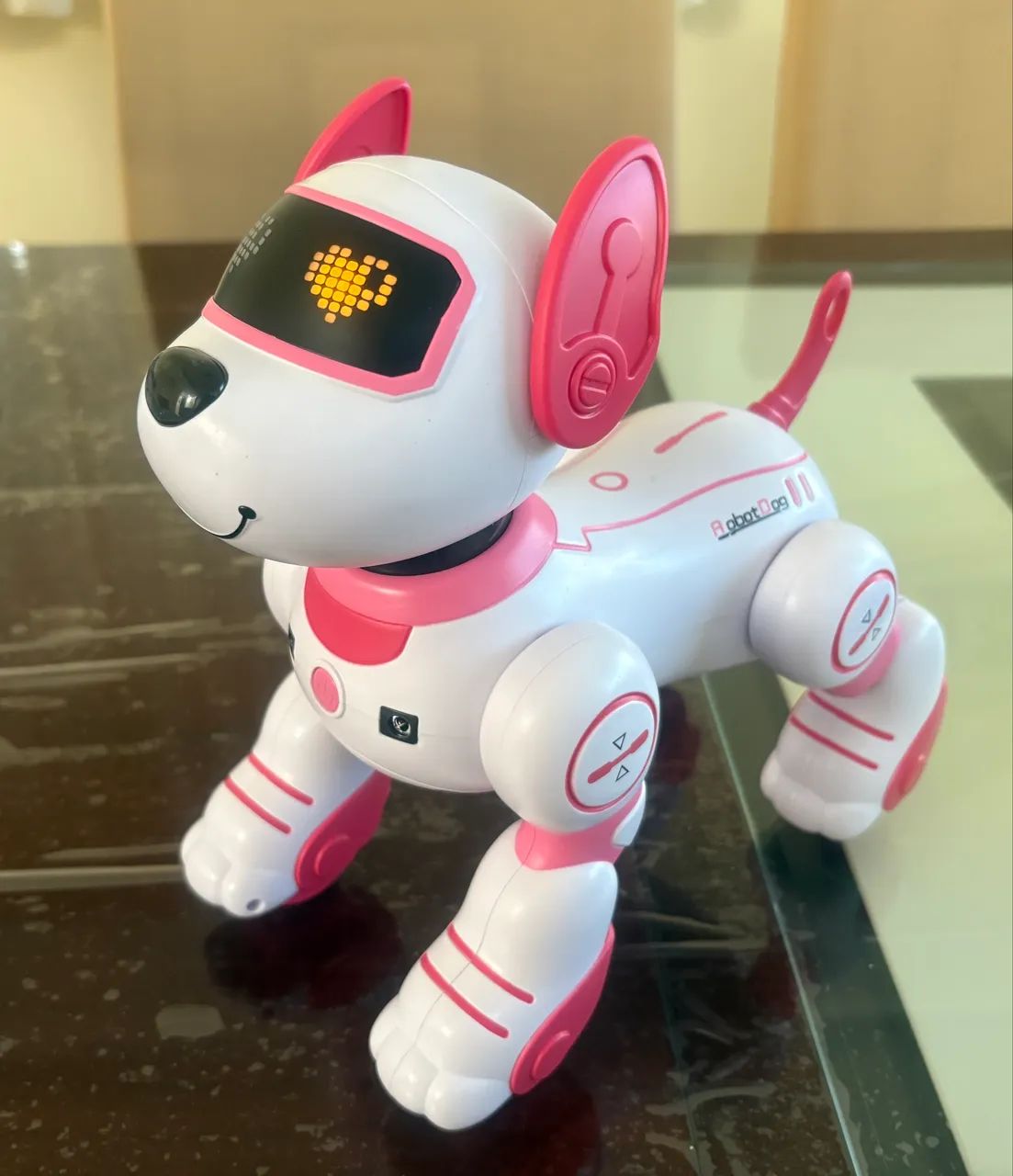 Cachorro Robô Interativo - Robot Dog Smart Pet Anda Dança Música Late ...