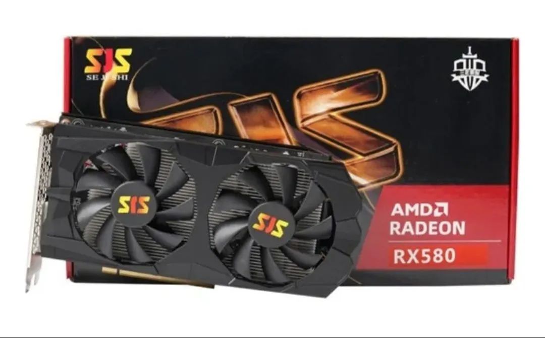 Placa de Vídeo AMD Radeon RX 580 - SIS - Consoles de Vídeo Game ...