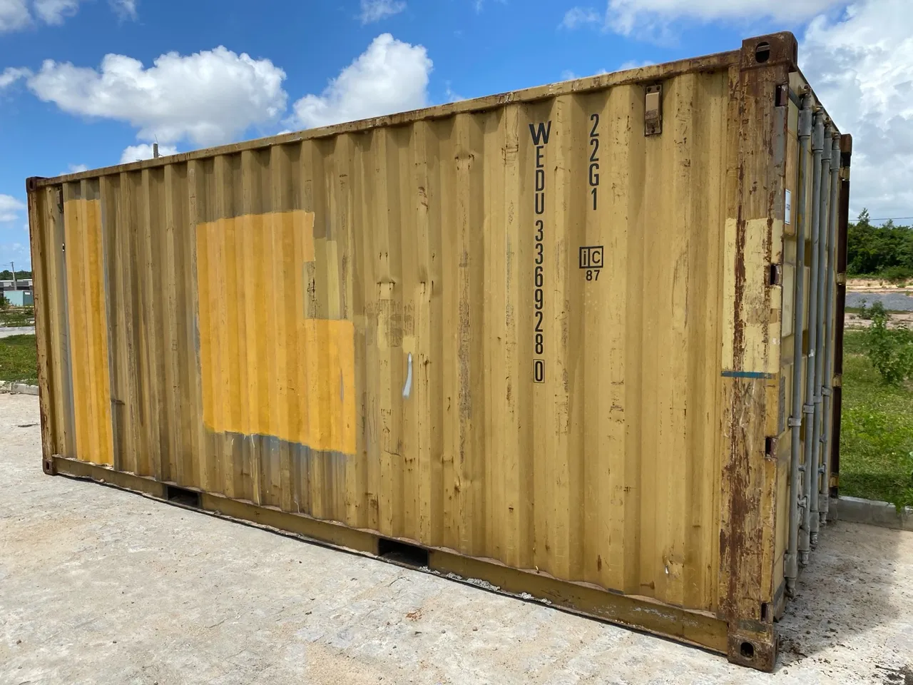 "container maritimo 6 metros" no Brasil