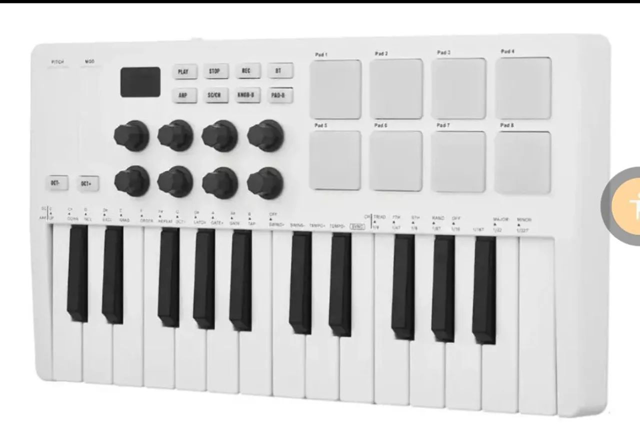 Controlador Midi M-VAVE SMK-25 - Instrumentos musicais - Liberdade ...