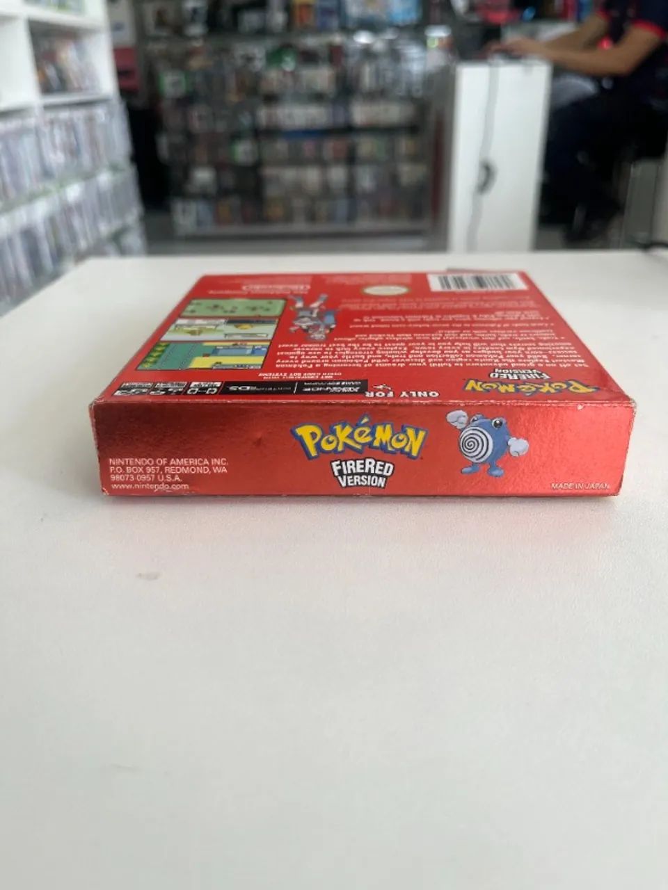 JOGO POKÉMON FIRE RED VERSION NA CAIXA SEMINOVO - GBA - Jogos de Vídeo ...