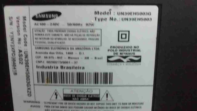 Tv de 39 polegadas samsung | +149 anúncios na OLX Brasil