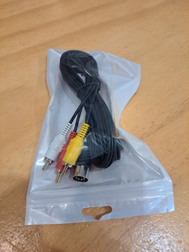 "cabo av mega drive 1" no Brasil