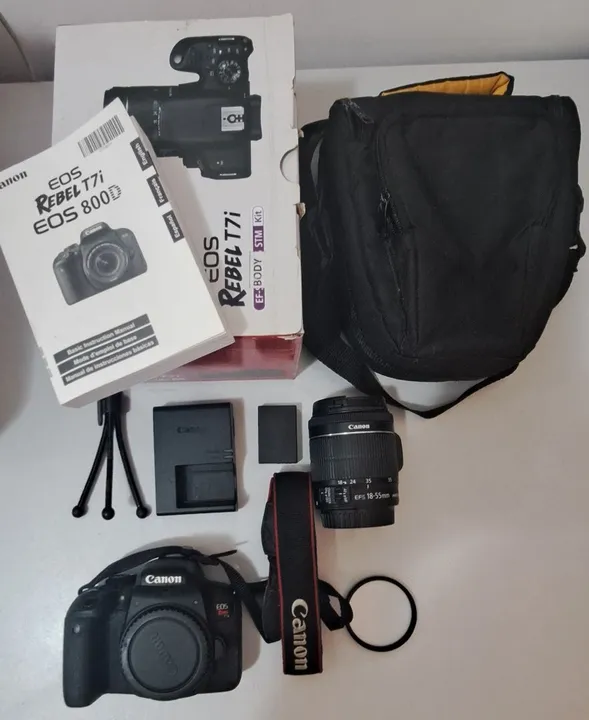 "canon t7i" - Câmeras e Filmadoras no Brasil