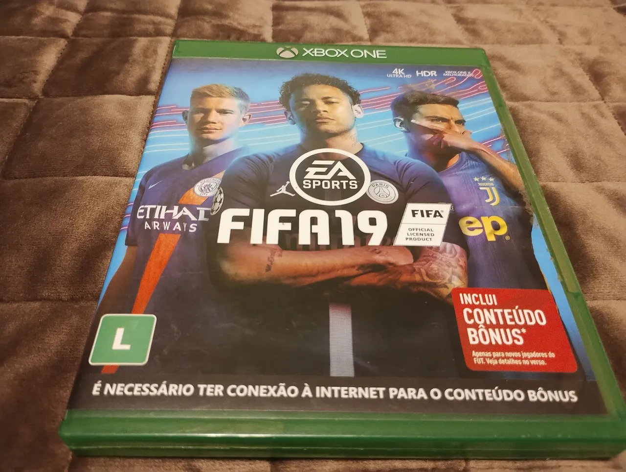 "jogo fifa 2019 xbox one" no Brasil