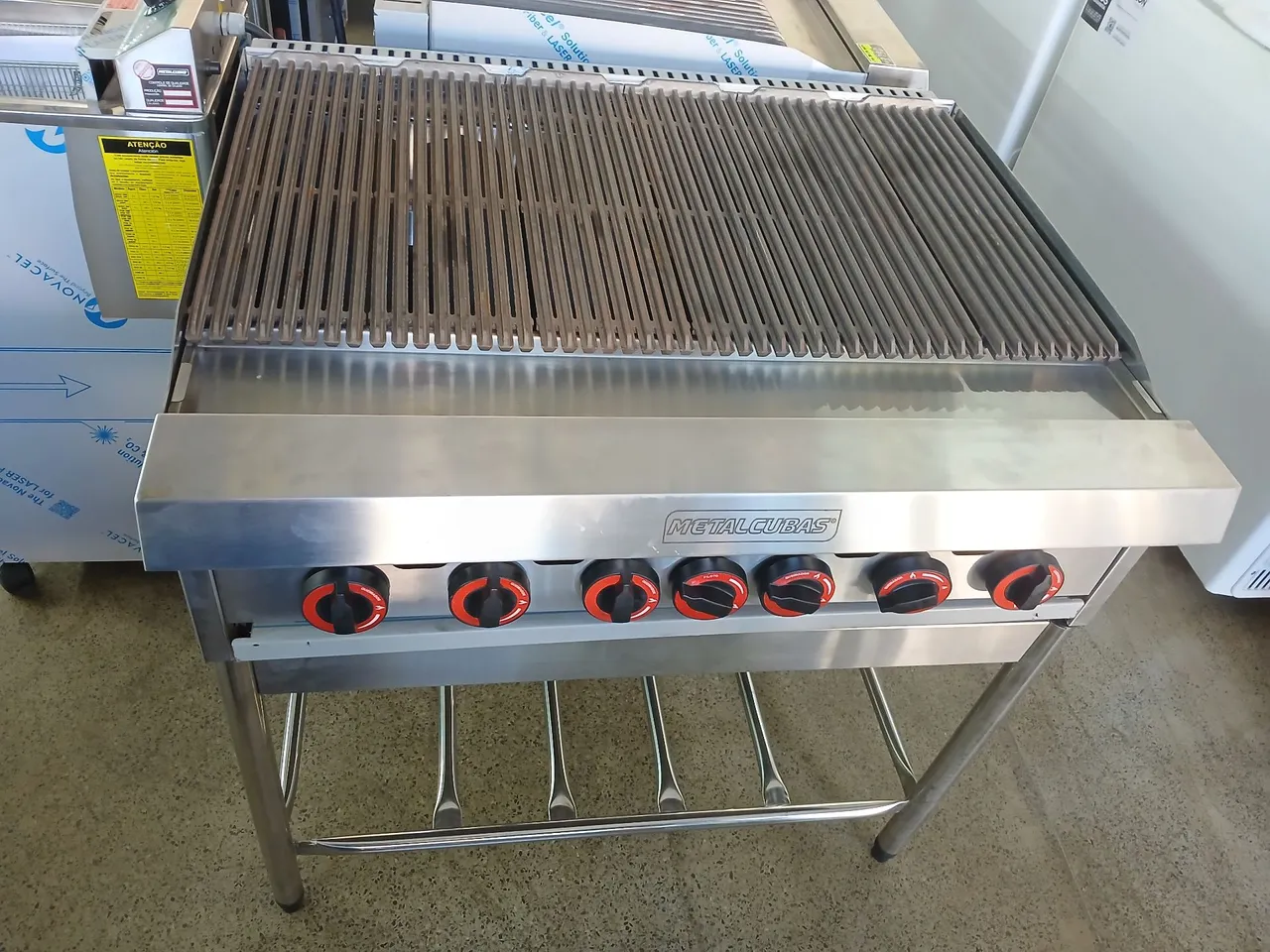 "char broiler a gas" no Brasil