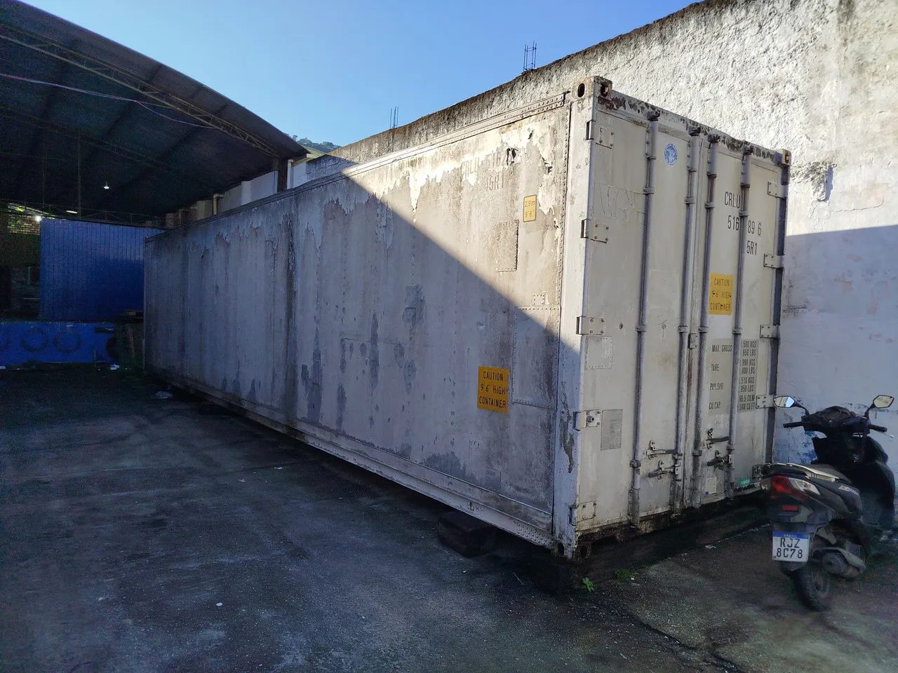 "container frigorifico refrigerado" no Brasil