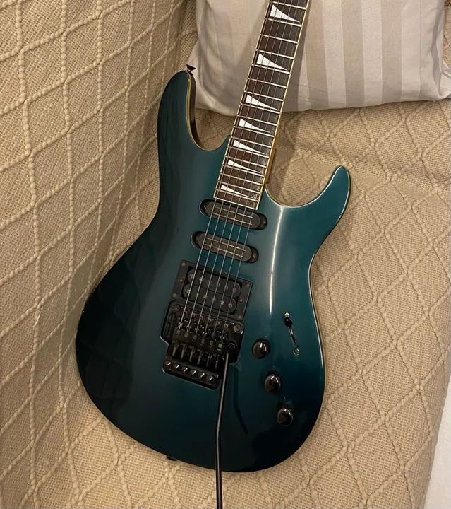 Guitarra Samick KR560 Dark Green - Modelo Raro - Instrumentos musicais ...
