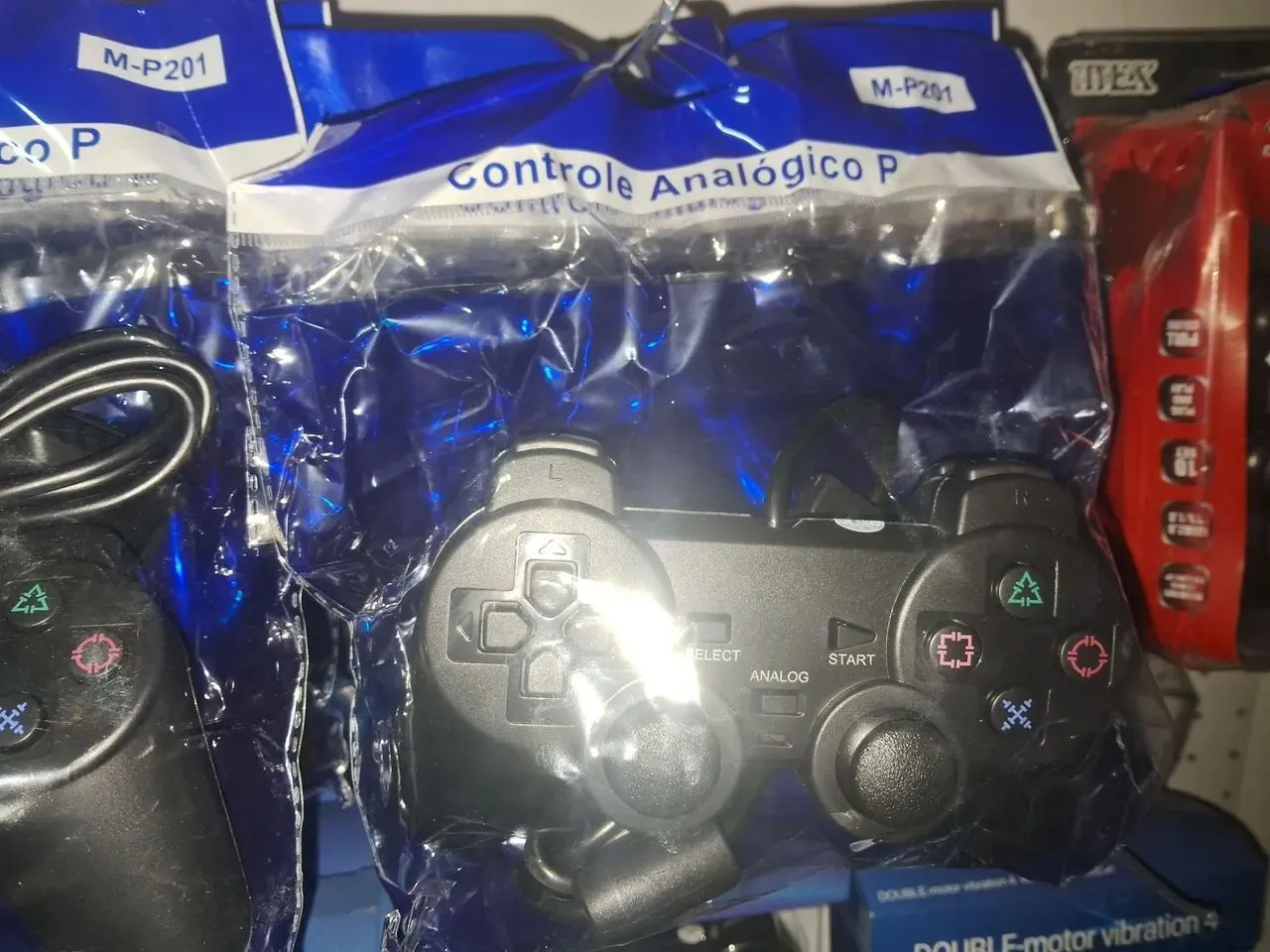 "controle ps2" - Peças e Acessórios de Vídeo Game no Brasil