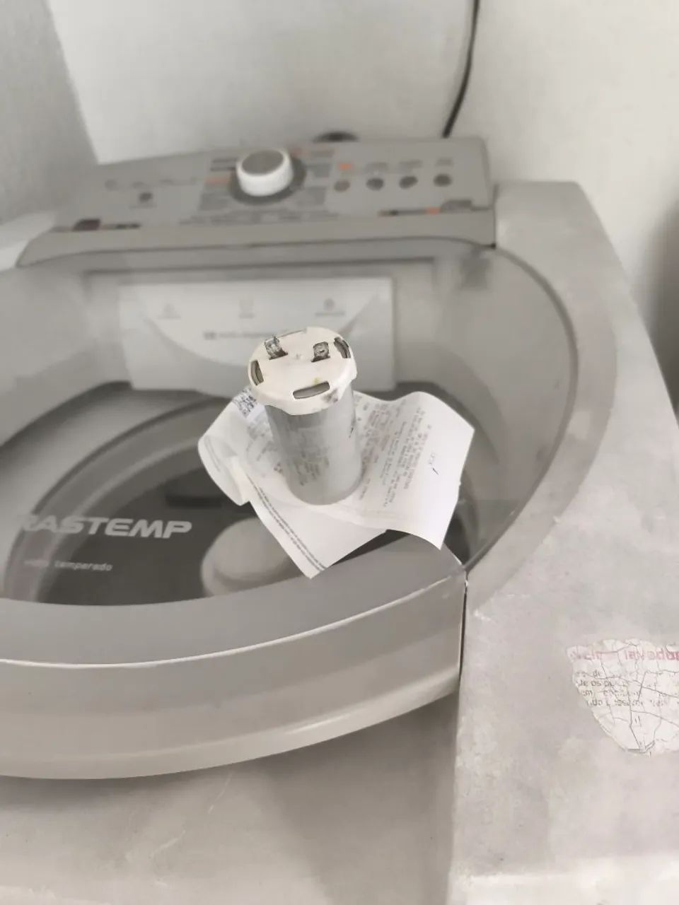 Máquina usada gira apenas em um sentido - Máquinas de Lavar e Secadoras ...