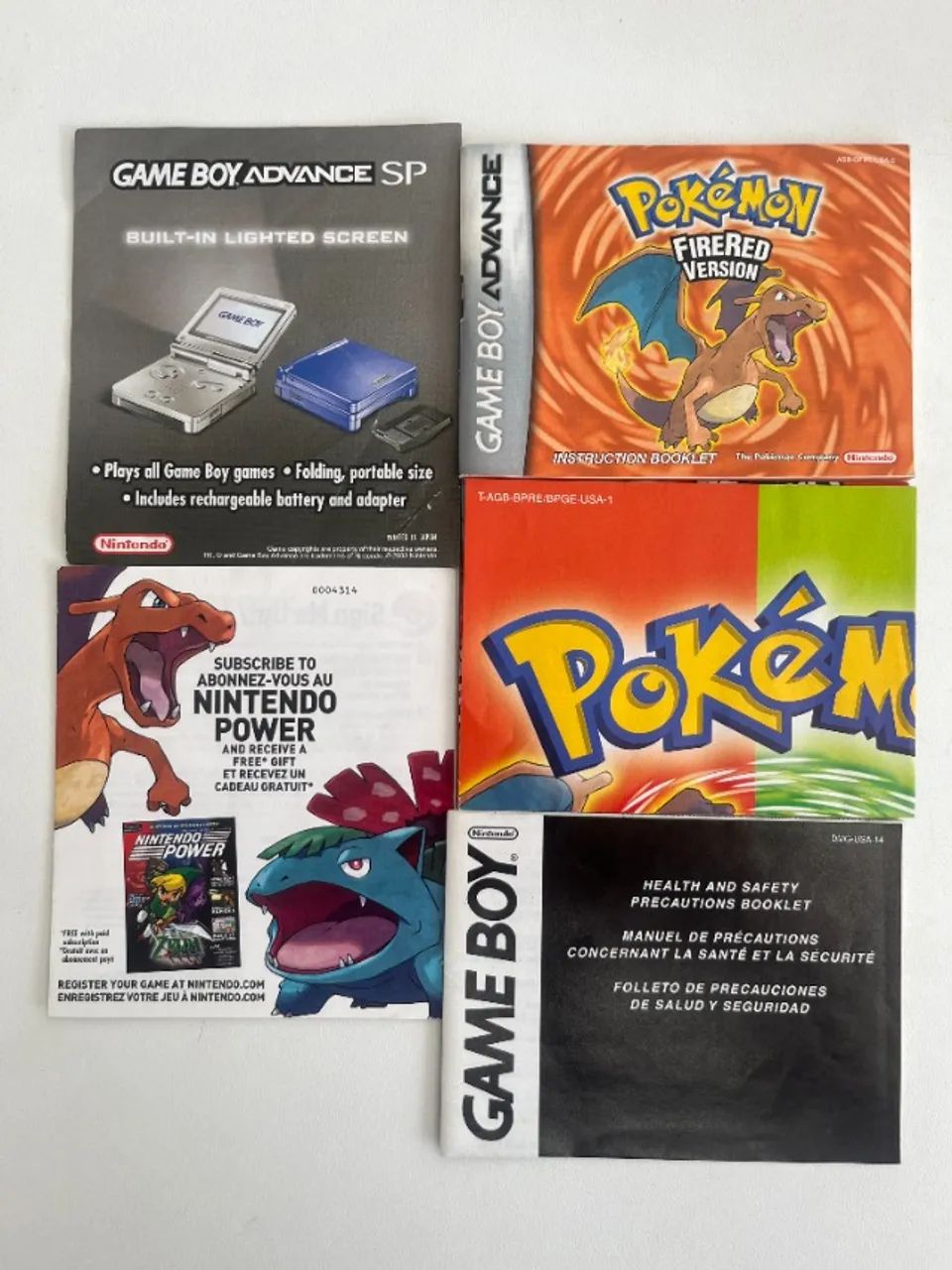 JOGO POKÉMON FIRE RED VERSION NA CAIXA SEMINOVO - GBA - Jogos de Vídeo ...