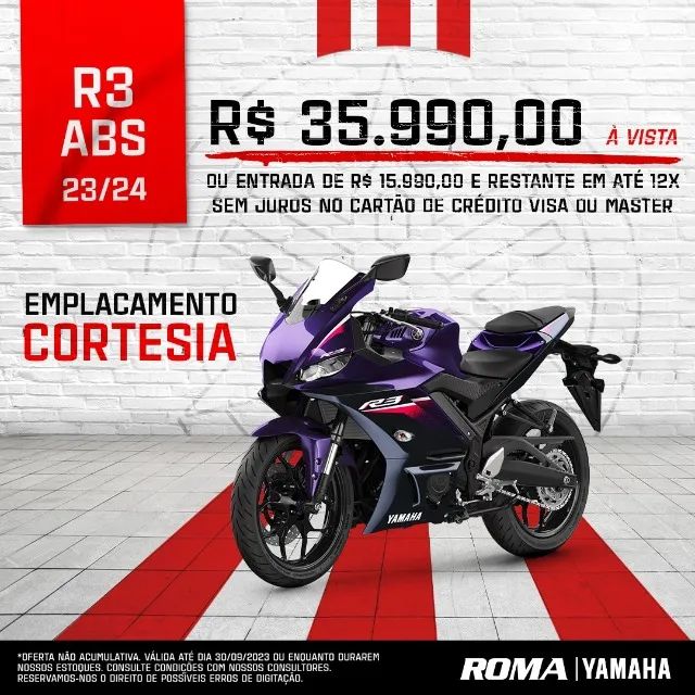 Motos YAMAHA YZF em Minas Gerais