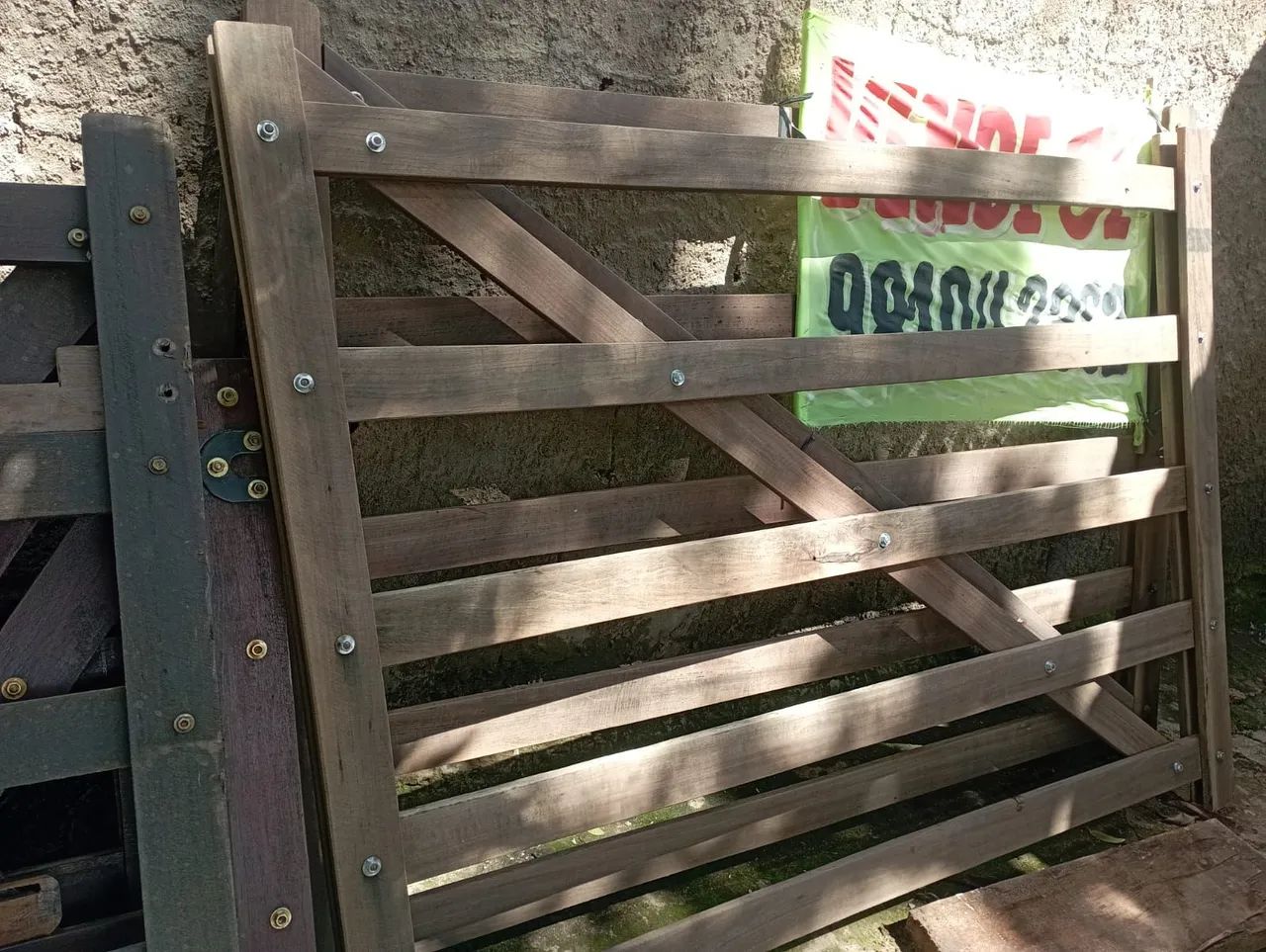 Par de porteira de tábua de roxinho - Portas e Janelas - Setor Oeste ...