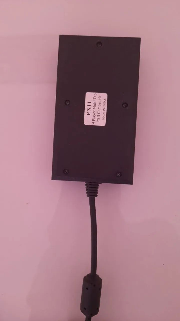 MULTITAP PLAYSTATION = ADAPTADOR PARA USAR MAIS DE CONTROLES E MEMORY ...