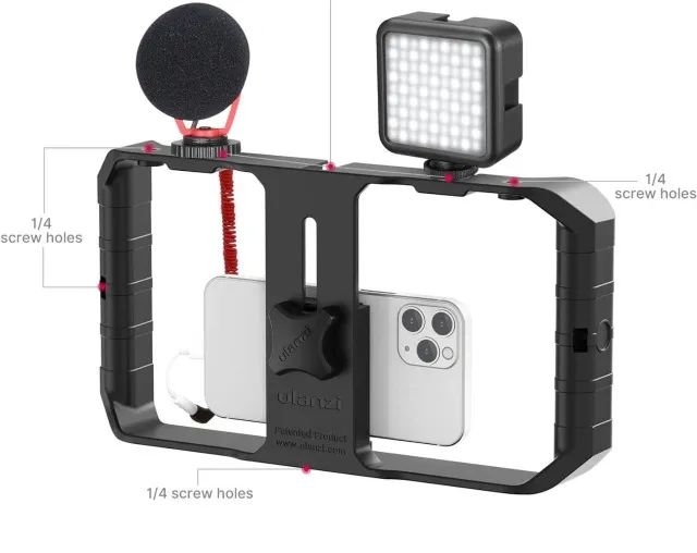 ULANZI Steadicam U-Rig PRO Preto - Acessórios para Câmeras e Filmadoras ...