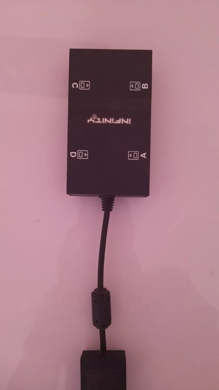 MULTITAP PLAYSTATION = ADAPTADOR PARA USAR MAIS DE CONTROLES E MEMORY ...