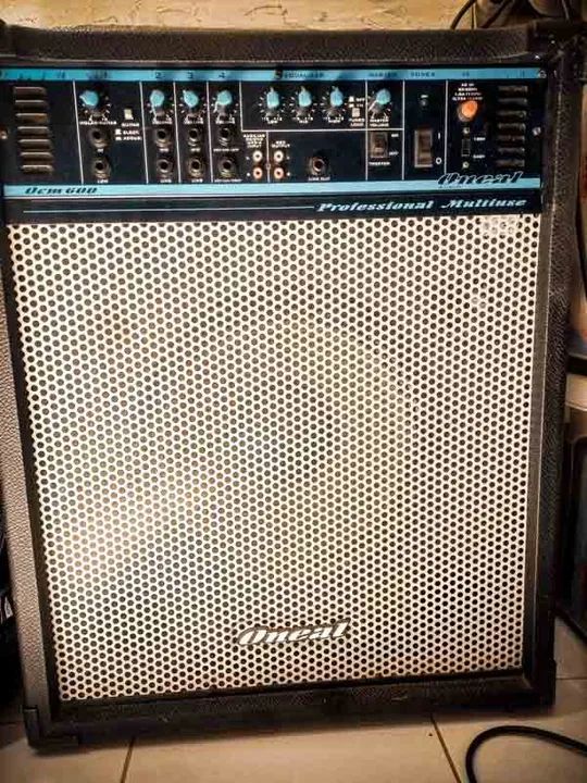 Amplificador 100W para voz e instrumentos, multiuso, muito forte e ...