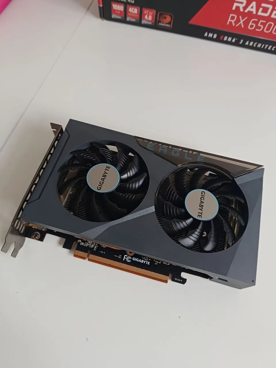 RX 6500 XT Gigabyte Eagle 4GB - Placas de Vídeo - Jussara, Mongaguá ...