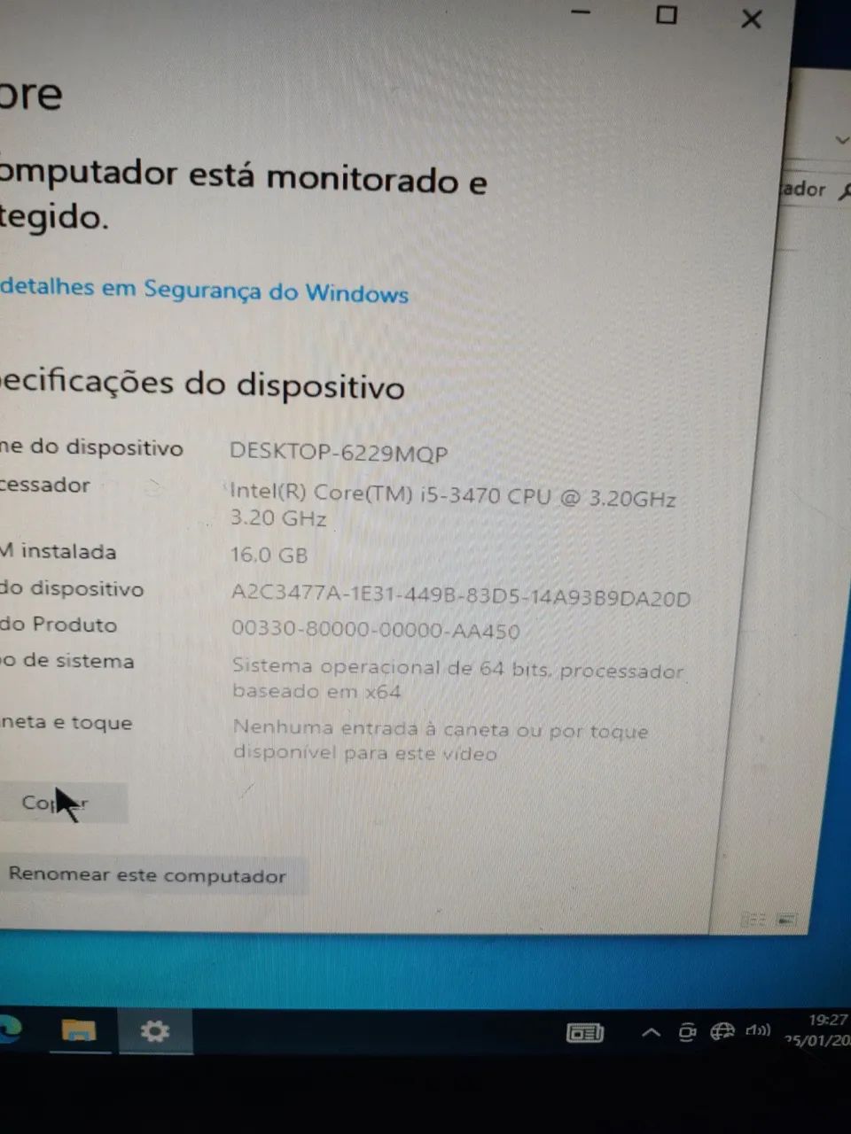 CPU gamer i5 16 gigas com placa de vídeo de 1 giga - Computadores e ...