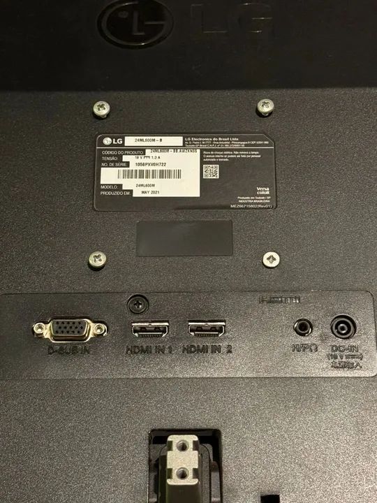 "monitor 75 hz lg" no Brasil